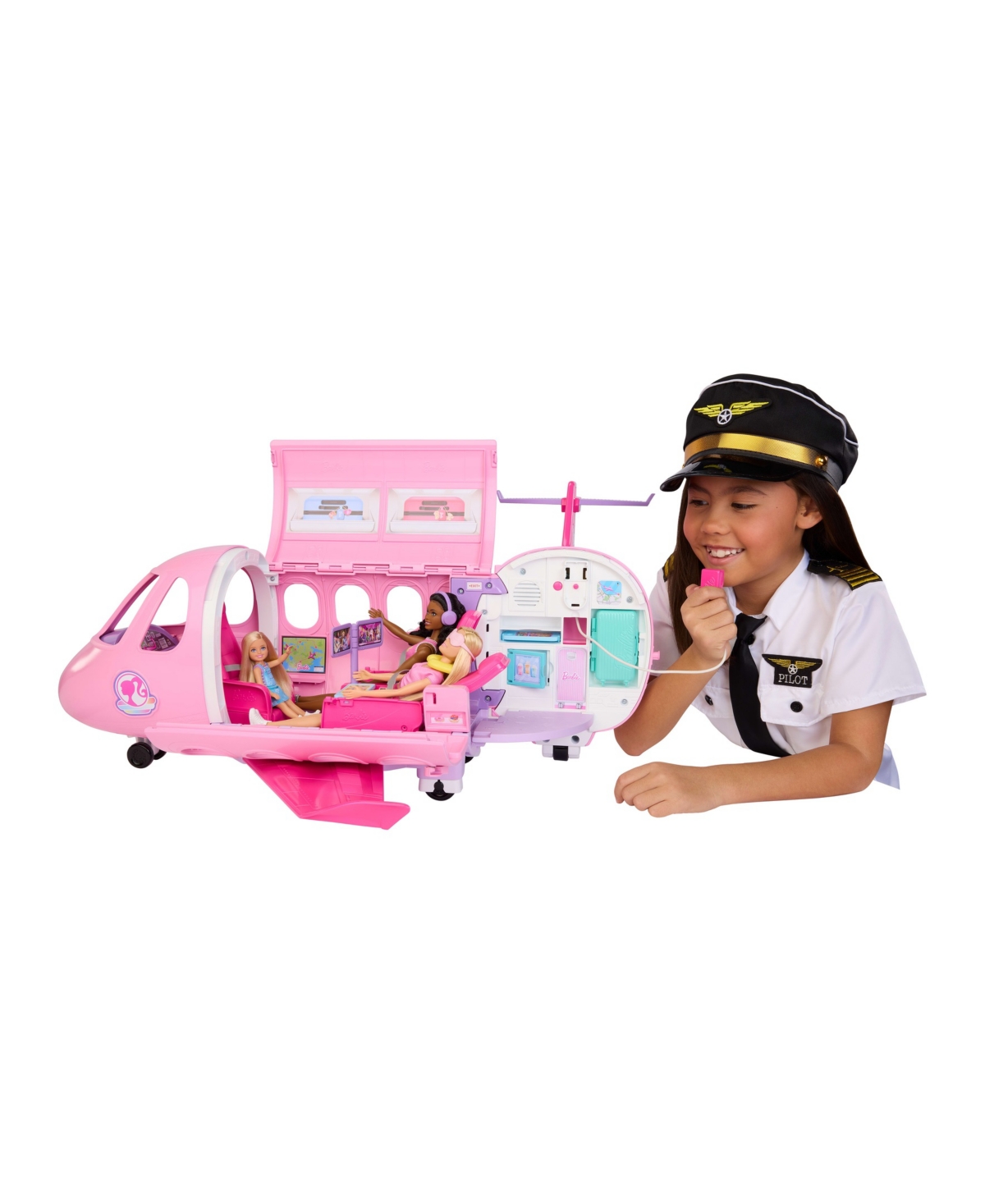 Click here for Barbie Dream Plane 15-Piece Airplane Playset with... prices