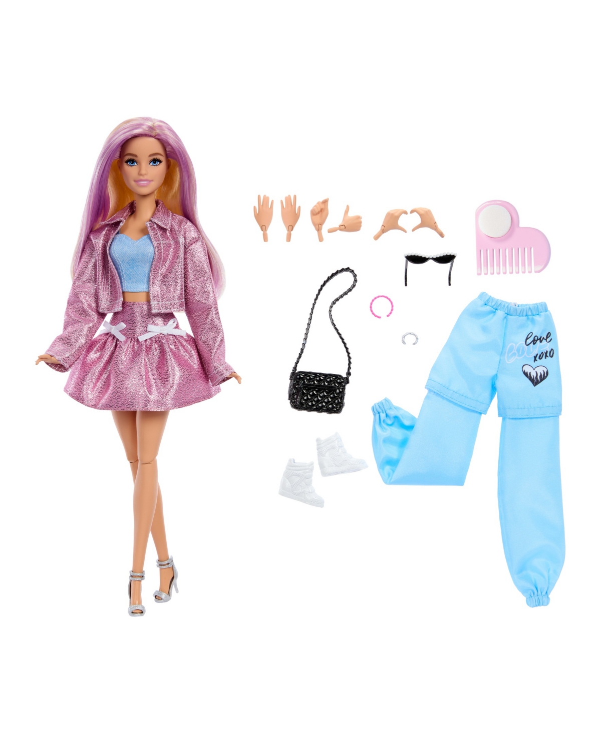 Click here for Barbie Deluxe Style 11 Fashion Doll with Interchan... prices