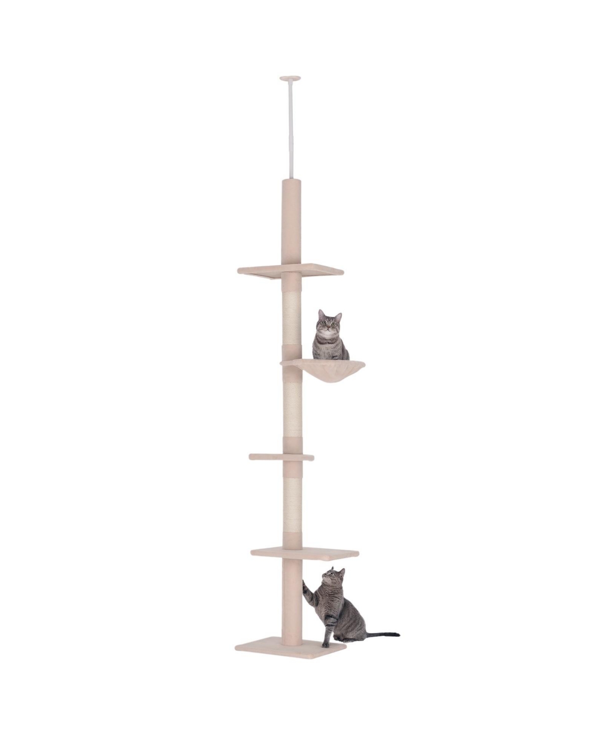 Click here for Ruie 102 Inch Adjustable Floor to Ceiling Cat Tree... prices