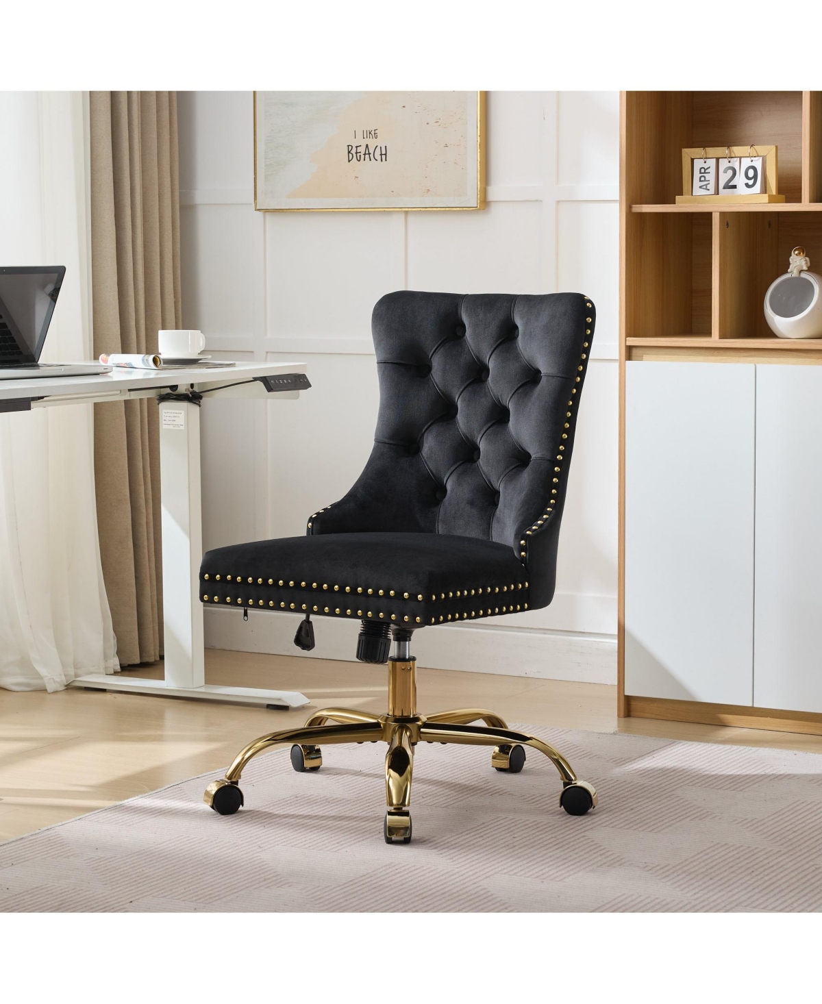 Click here for Clihome Adjustable Desk Chair Swivel Office Chair... prices
