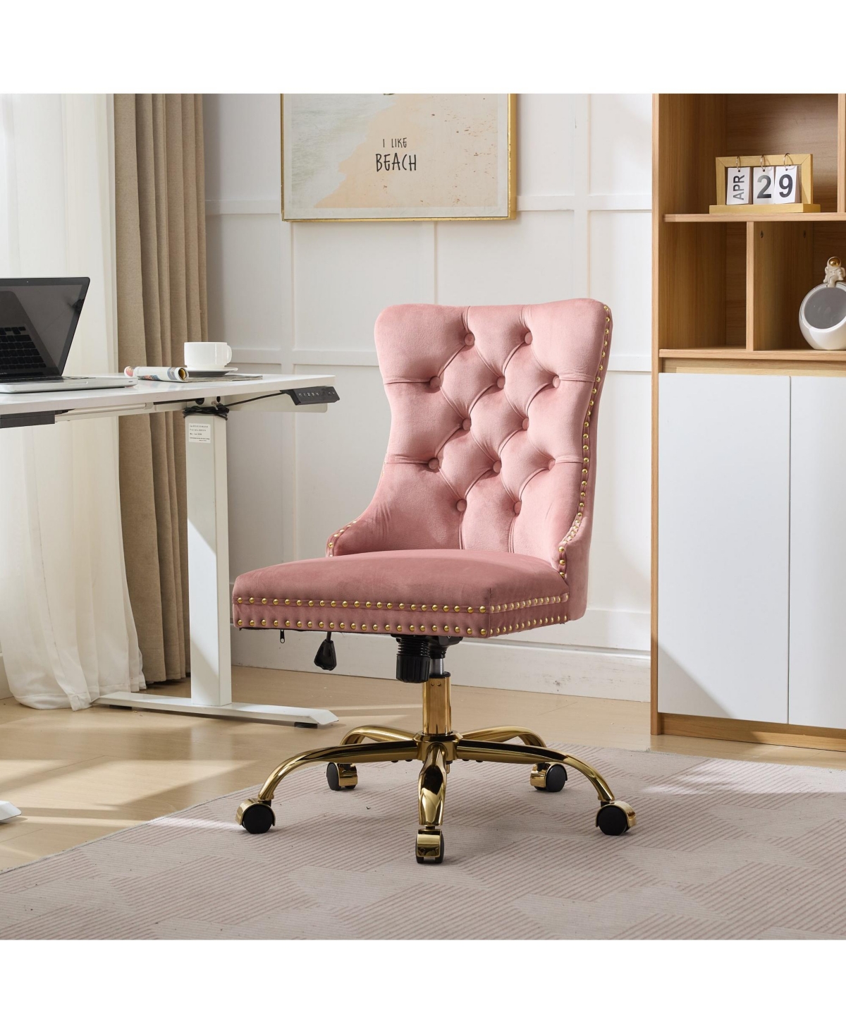 Click here for Clihome Adjustable Desk Chair Swivel Office Chair... prices