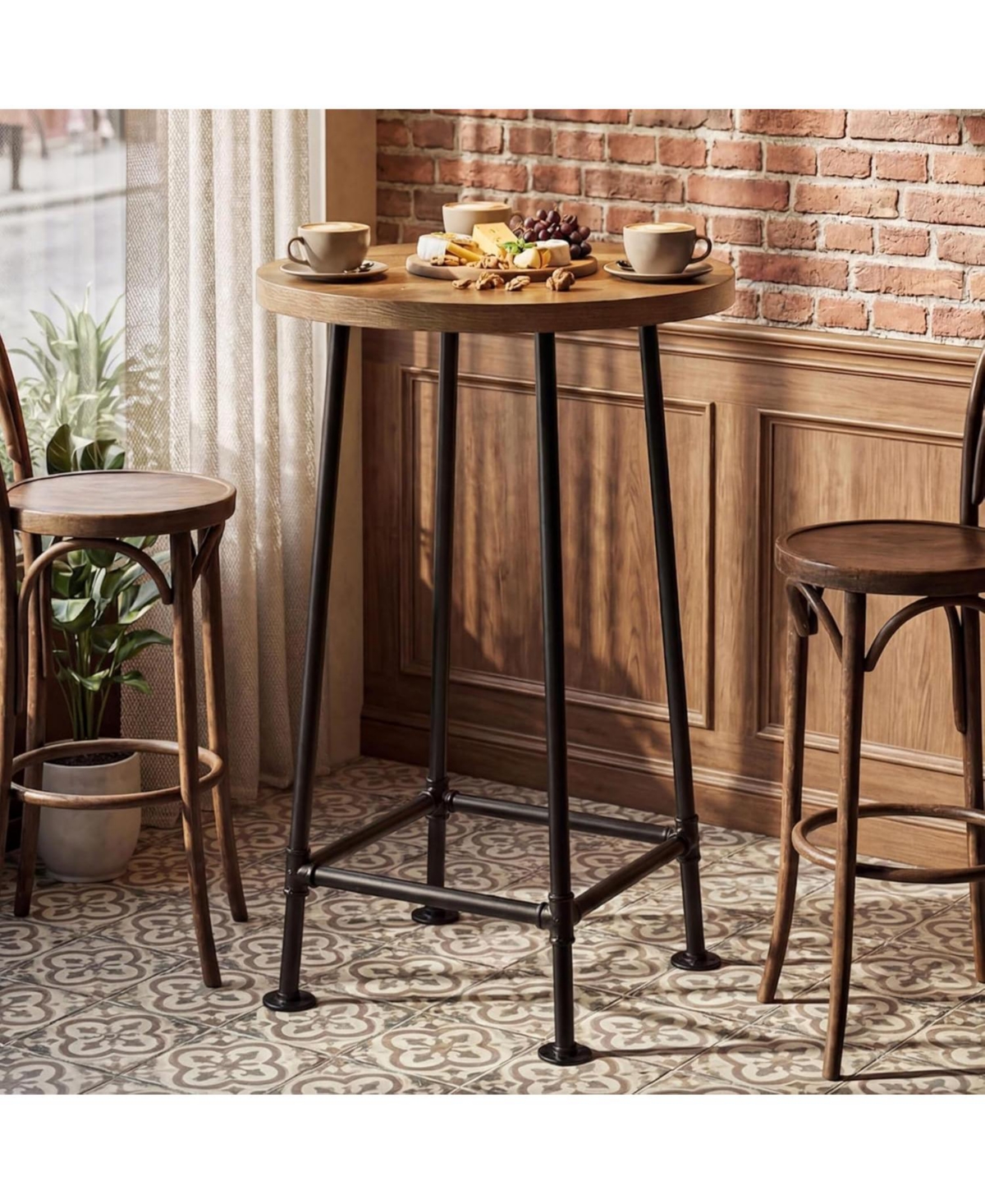 Click here for Tribesigns Round Bar Table 39.4 High Top Pub Table... prices