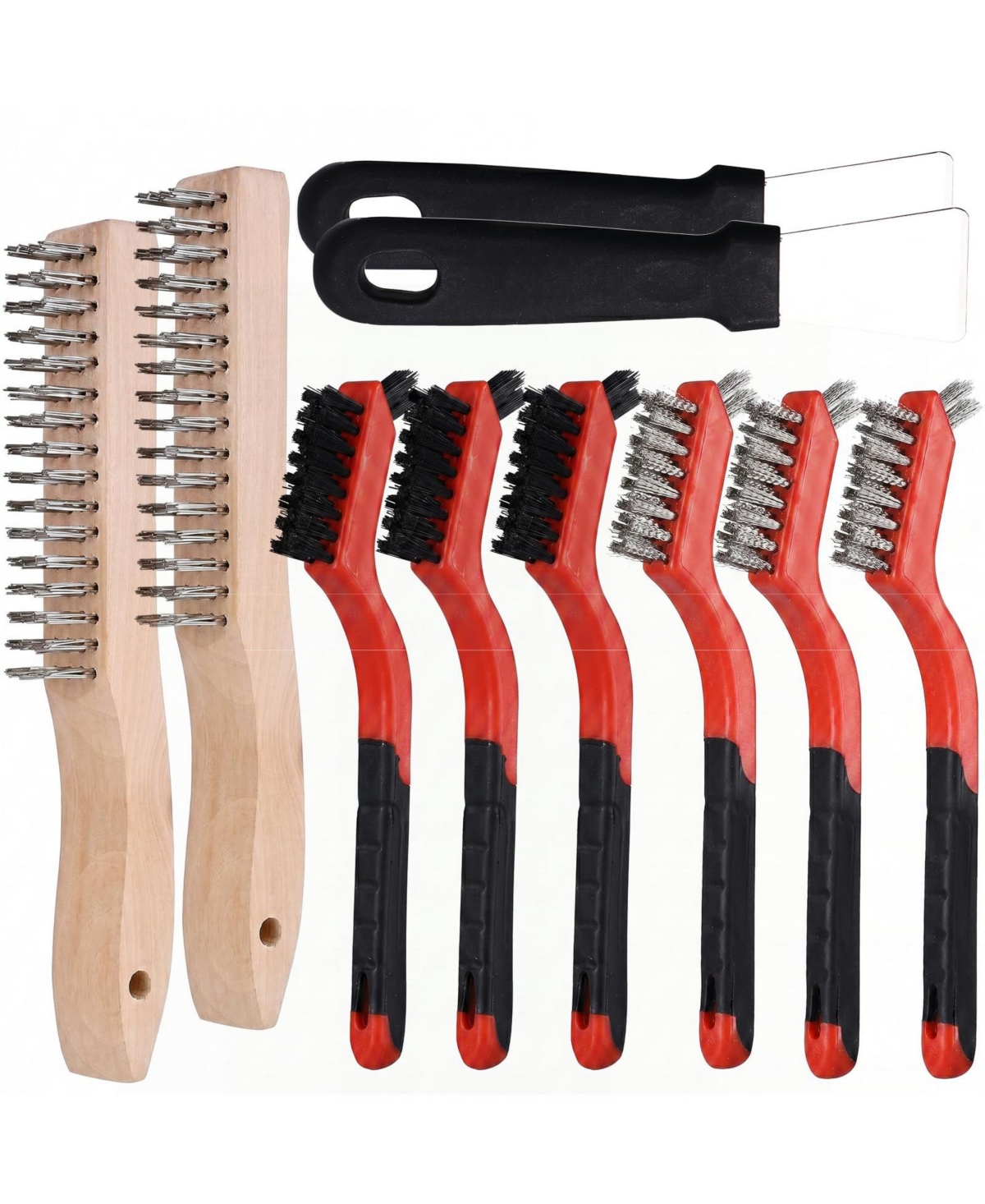 Click here for Xdovet Wire Brush Set Stainless Steel Nylon Bristl... prices