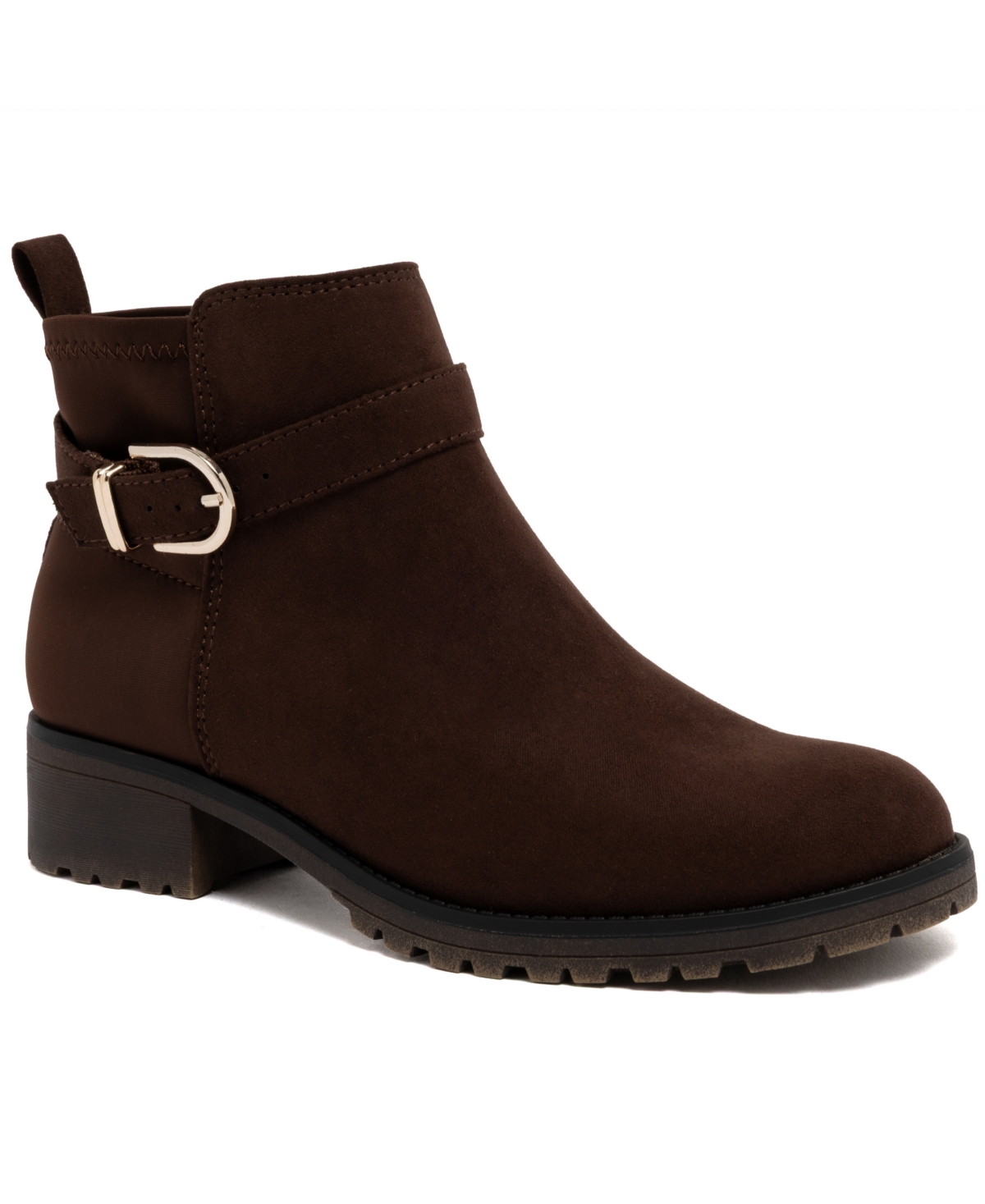 Click here for Jones New York Womens Camony Ankle Booties - Brown prices