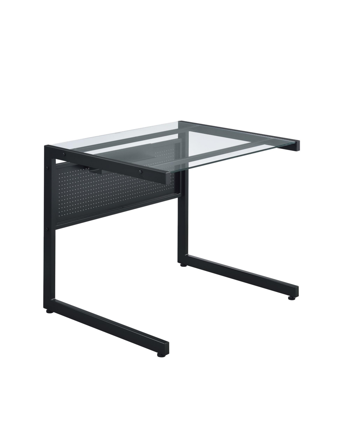 Click here for HomeRoots 33 Clear Glass and Stainless Steel Writi... prices