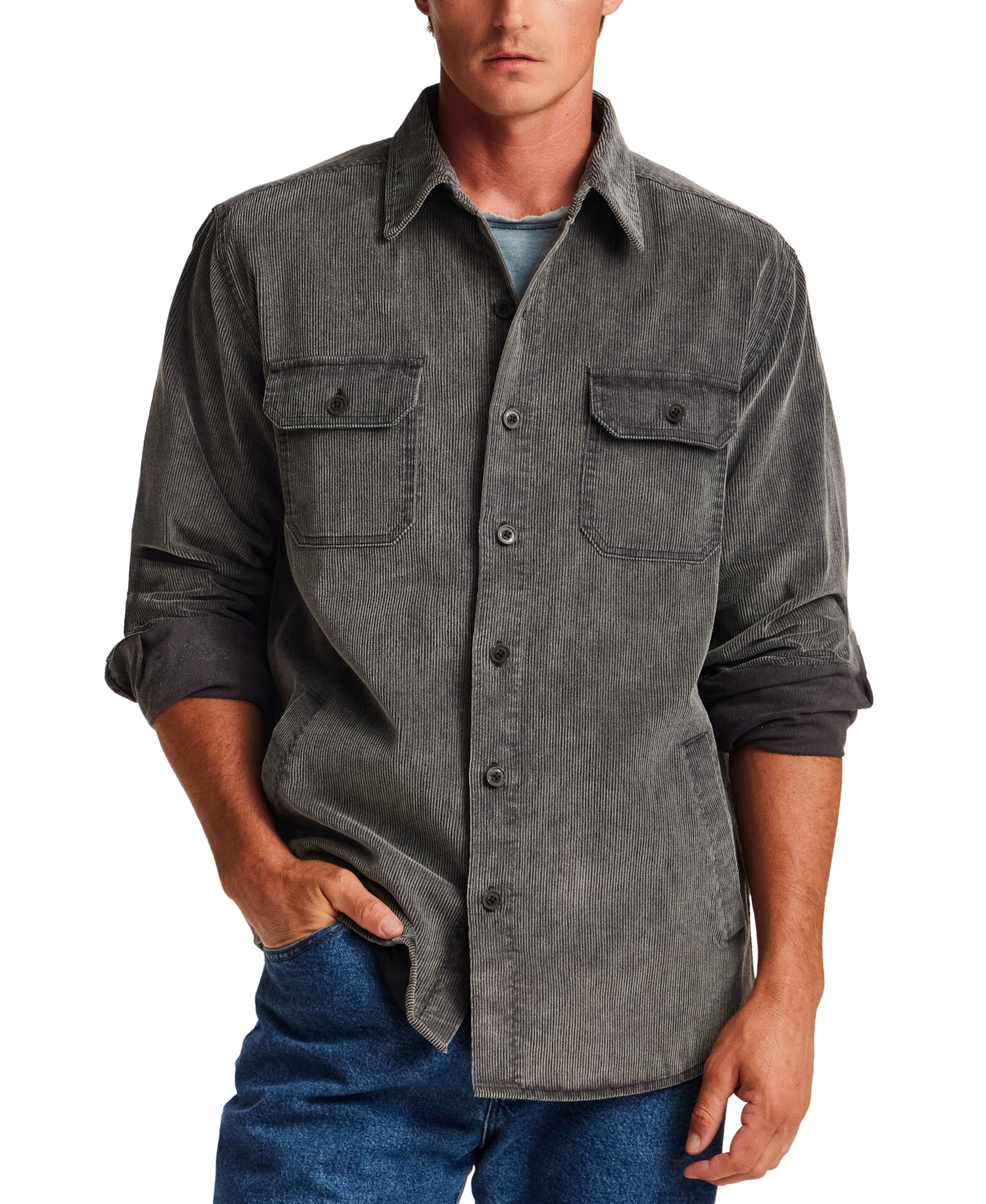 Click here for Weatherproof Vintage Mens Distressed Corduroy Over... prices