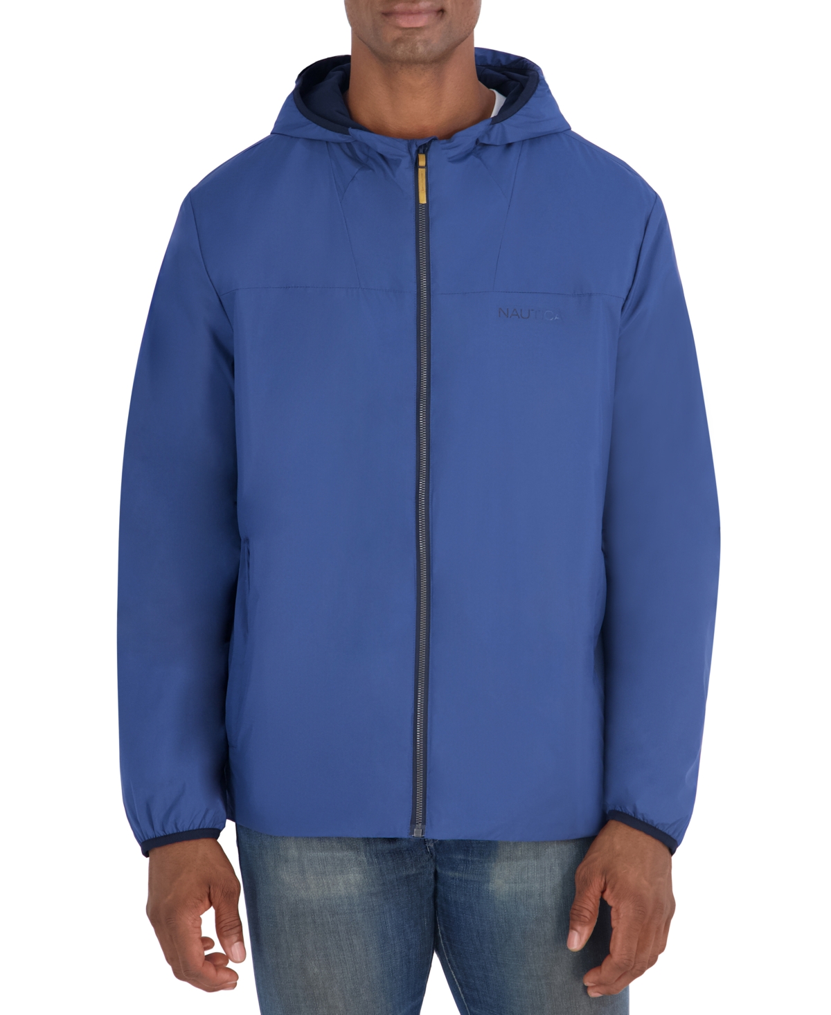 Click here for Nautica Mens Hooded Transitional Zip Front Jacket... prices