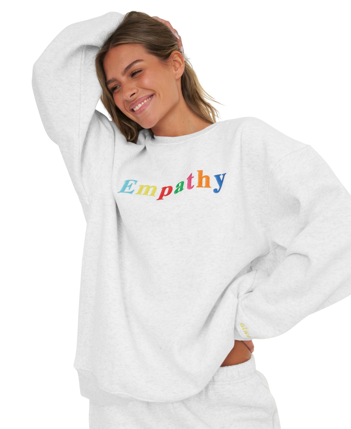 Click here for Mayfair Juniors Classic Crewneck Oversized Graphic... prices