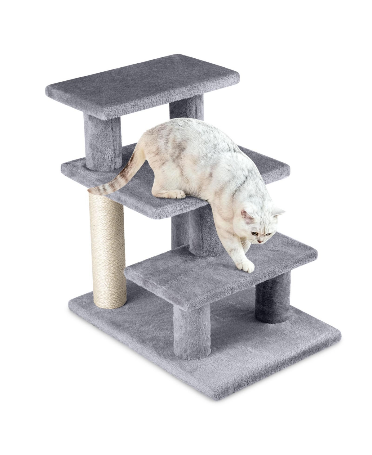 Click here for Gymax 2-in-1 Cat Tree Tower Pet Steps With Scratch... prices