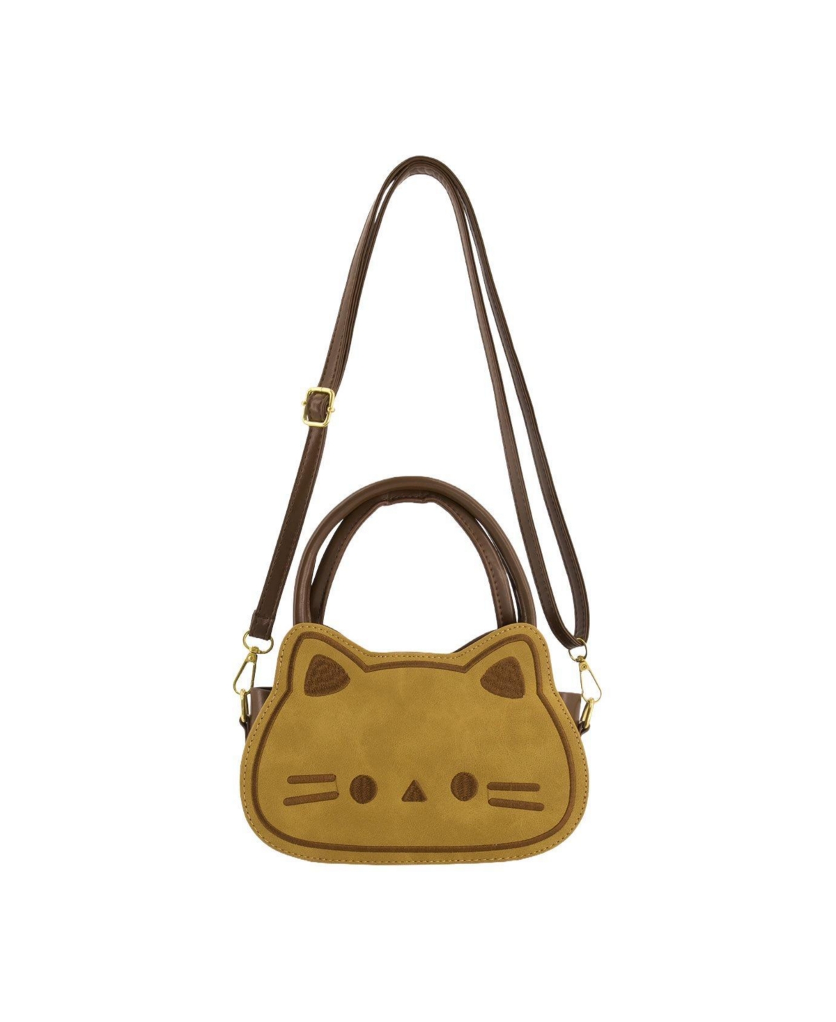 Click here for Deux par Deux Little and Big Girl Cat Bag - Beige prices