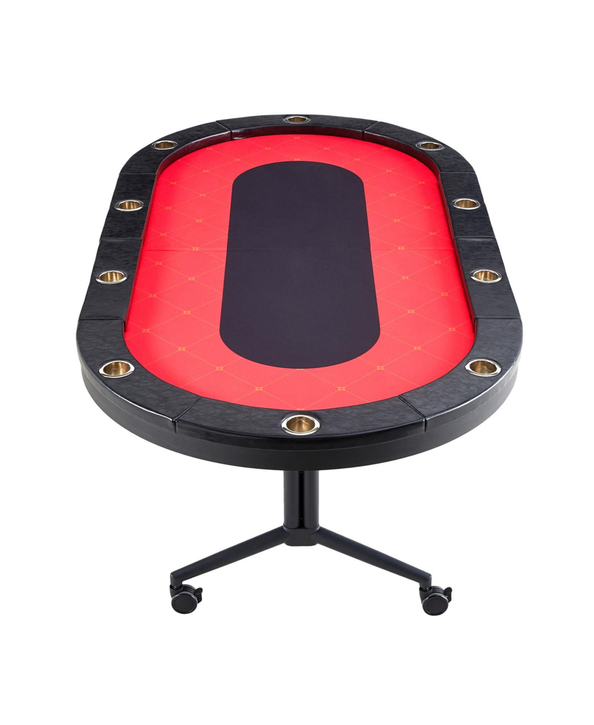 Click here for Sevorley 10-Player Foldable Poker Table  90 inch O... prices