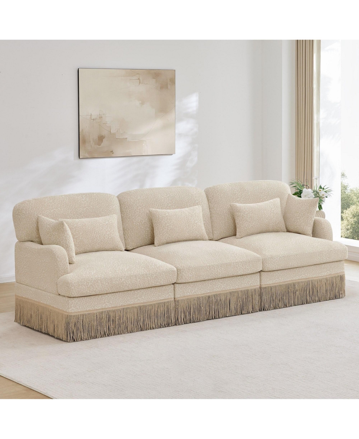 Click here for Maison Boucle Modular Sectional Sofa Couch  3-Seat... prices