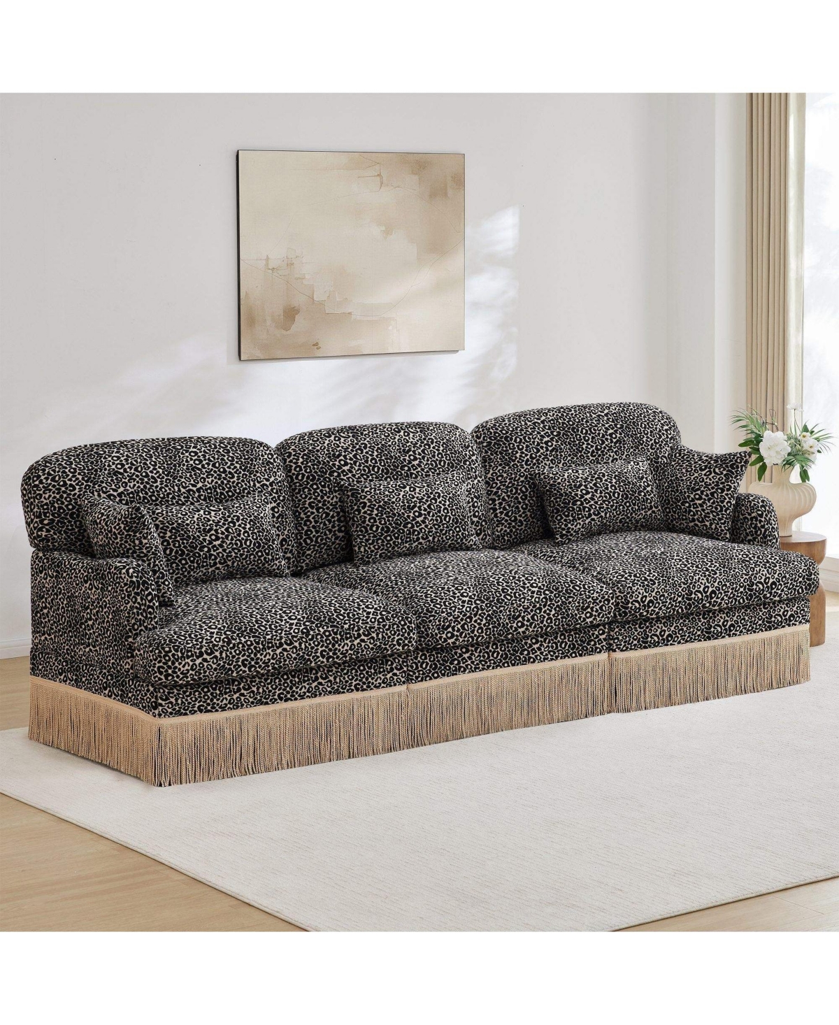 Click here for Maison Boucle Modular Sectional Sofa Couch  3-Seat... prices