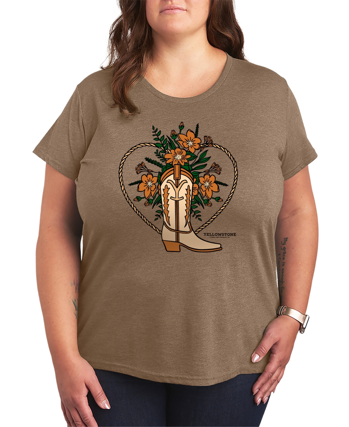 Click here for Hybrid Apparel Plus Size Short-Sleeve Graphic Yell... prices