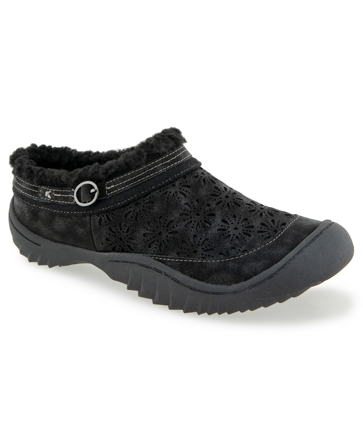 Click here for Jbu Womens Ginger Encore Slip-On Mule Clogs - Blac... prices
