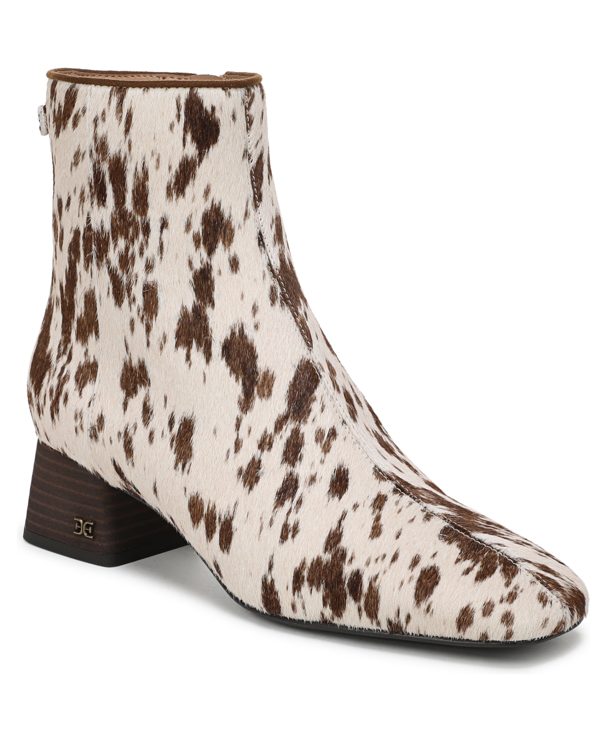 Click here for Sam Edelman Womens Paige Zipper Booties - Taupe/Iv... prices