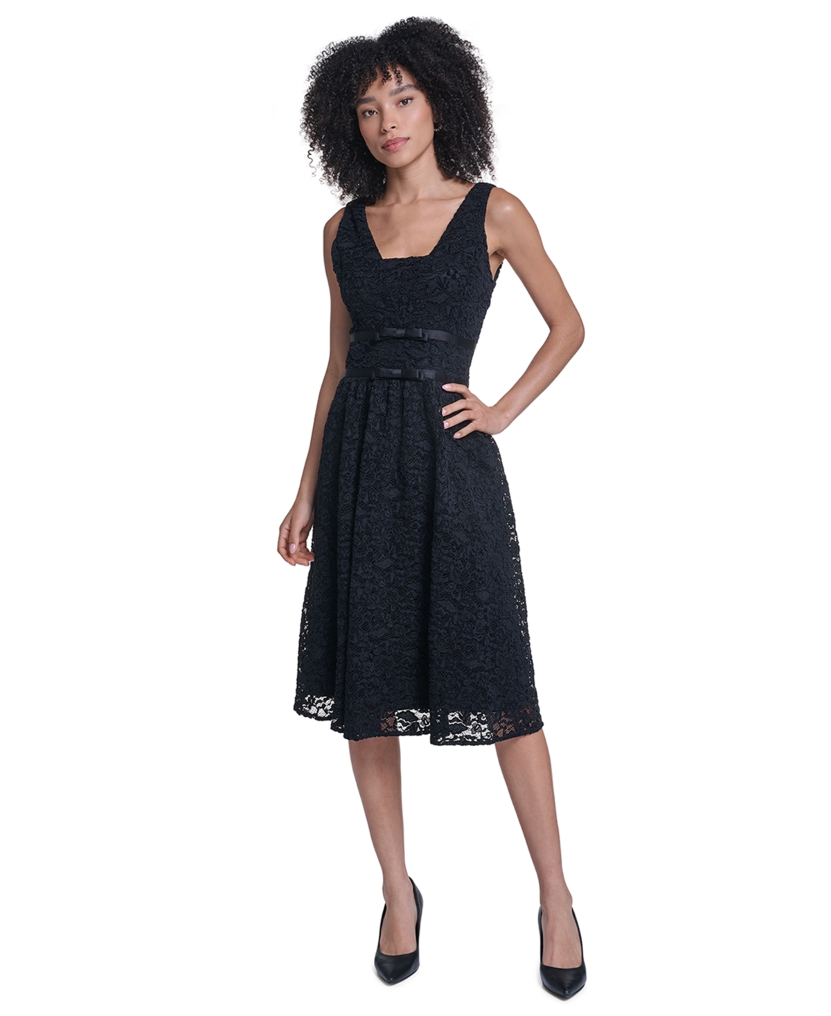 Click here for Karl Lagerfeld Paris Womens Lace Fit & Flare Doubl... prices
