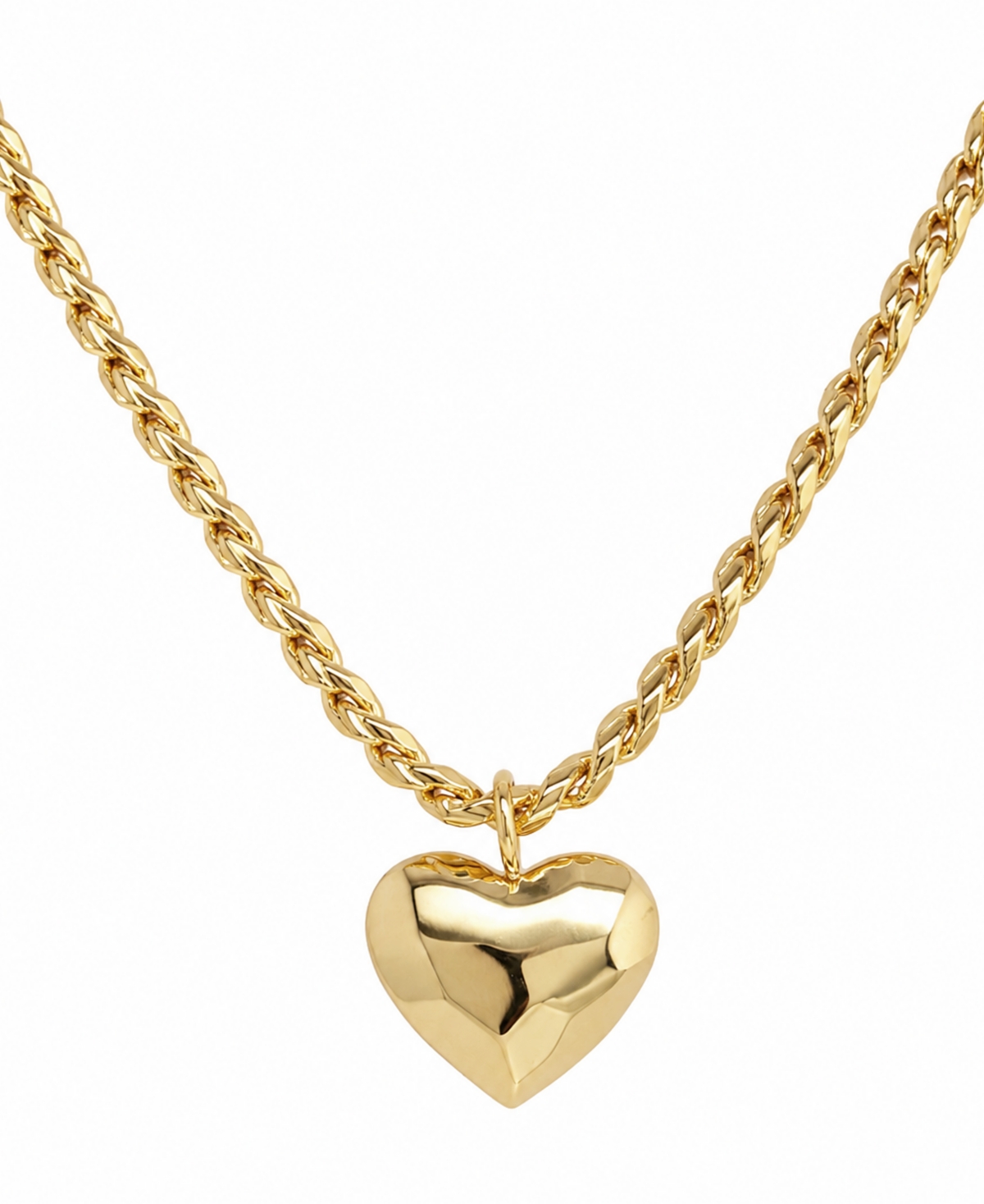 Click here for And Now This 18k Gold Plated Brass Heart Pendant N... prices