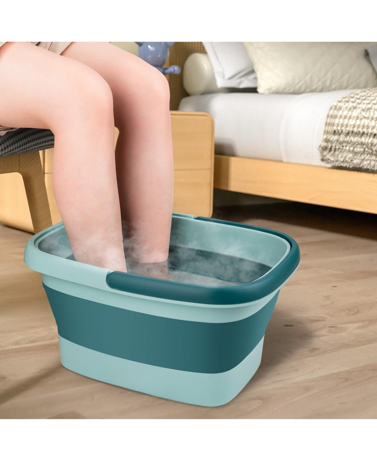 Click here for Piscifun Foldable Portable Foot Bath Tub with Mass... prices