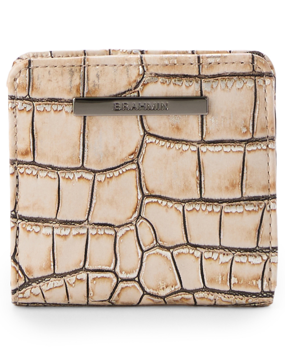 Click here for Brahmin Jane Leather Fossilized Shale Wallet - Fos... prices