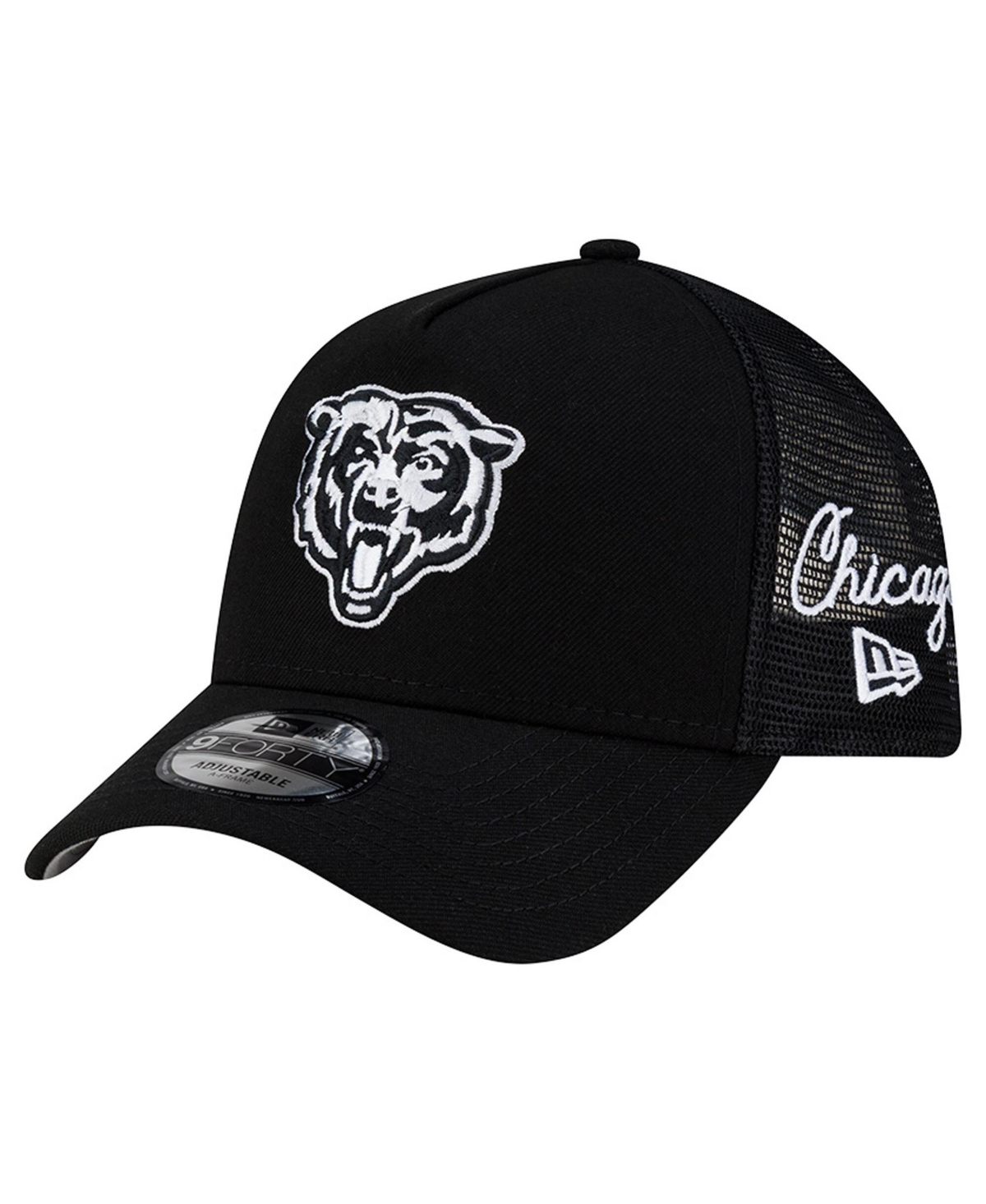Click here for New Era Mens Black Chicago Bears City Script 9FORT... prices