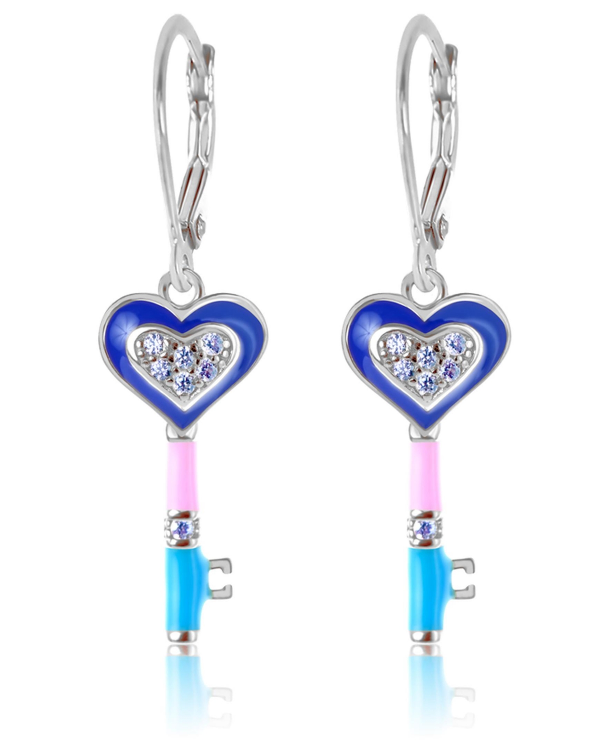 Click here for Chanteur Kids Heart Hypoallergenic Earrings for Gi... prices