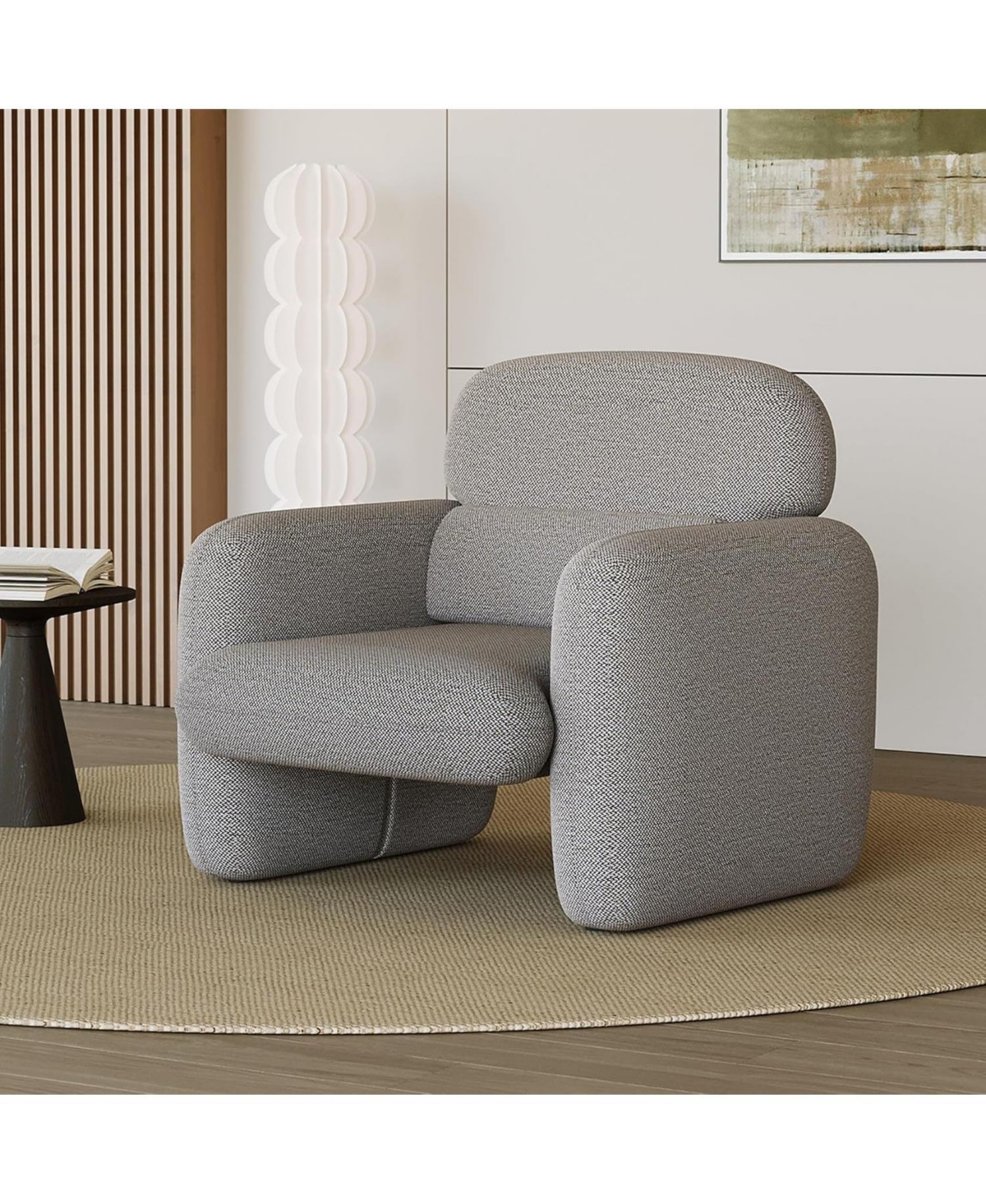 Click here for homfan Modern Accent Chair  Upholstered Reading Ar... prices