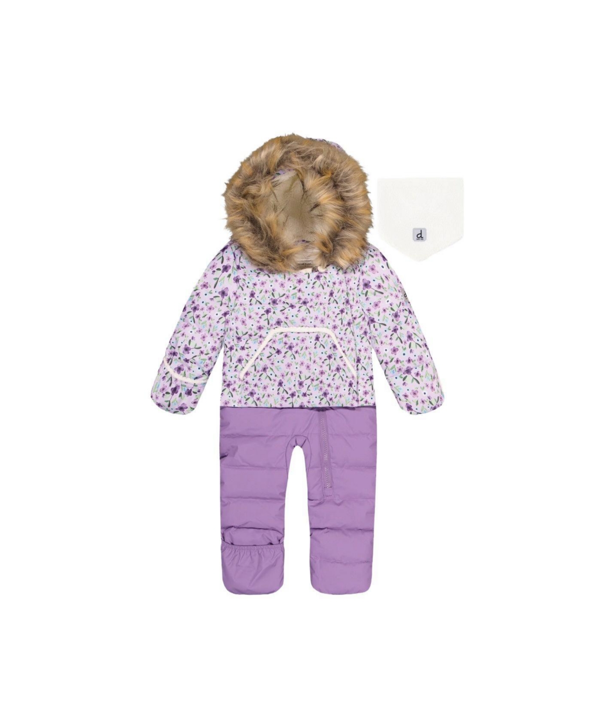 Click here for Deux par Deux Baby Girl Snug One Piece Snowsuit Ad... prices