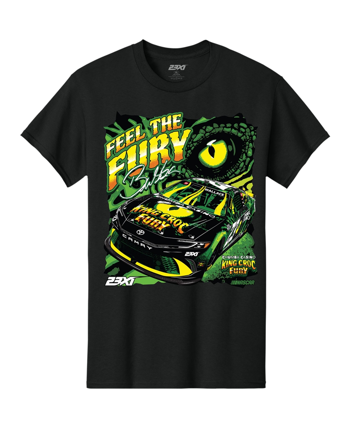 Click here for 23xi Racing Mens Black Bubba Wallace Chumba Casino... prices