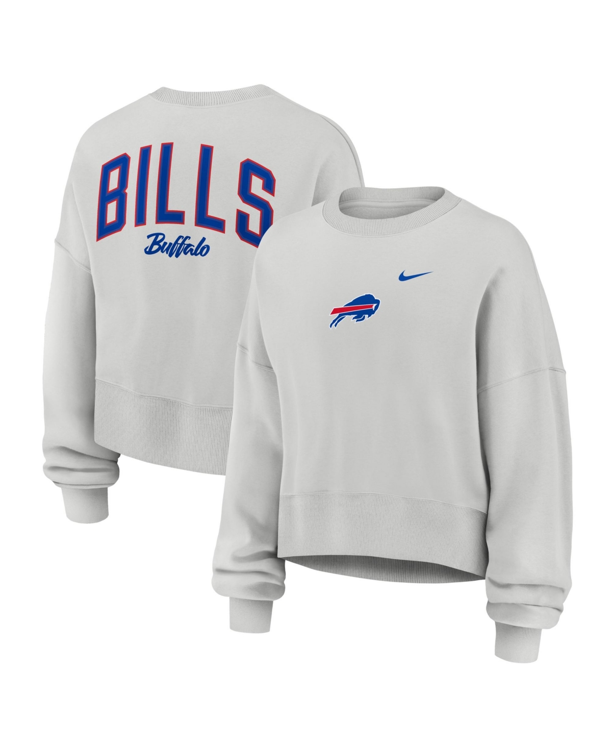 Click here for Nike Womens Gray Buffalo Bills Oversized Primetime... prices