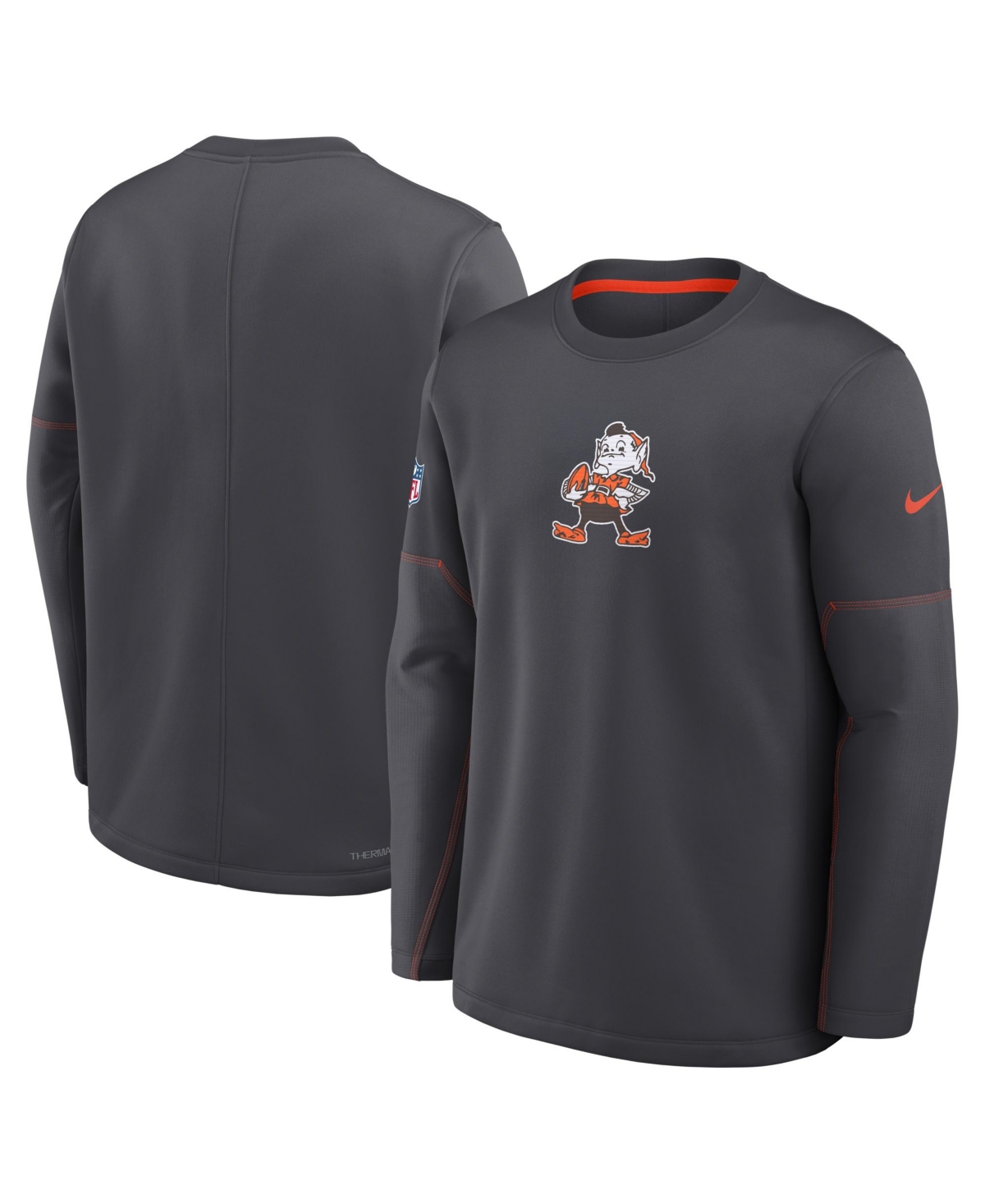 Click here for Nike Mens Charcoal Cleveland Browns Sideline Coach... prices