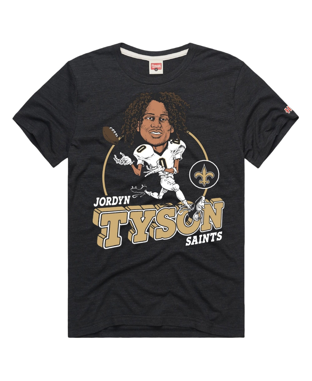 Click here for Homage Mens and Womens Jordyn Tyson Charcoal New O... prices