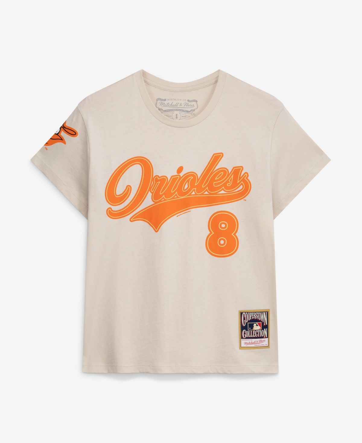Click here for Mitchell & Ness Womens Cal Ripken Jr. Cream Baltim... prices