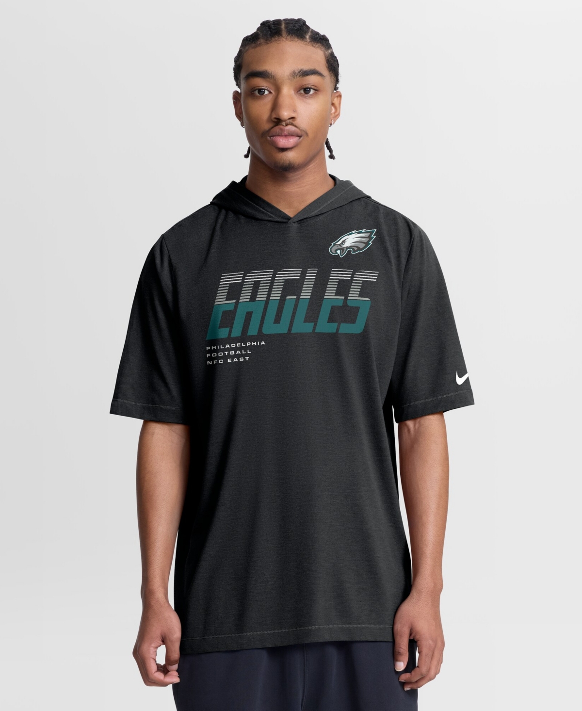 Click here for Nike Mens Black Philadelphia Eagles Tri-Blend Hood... prices