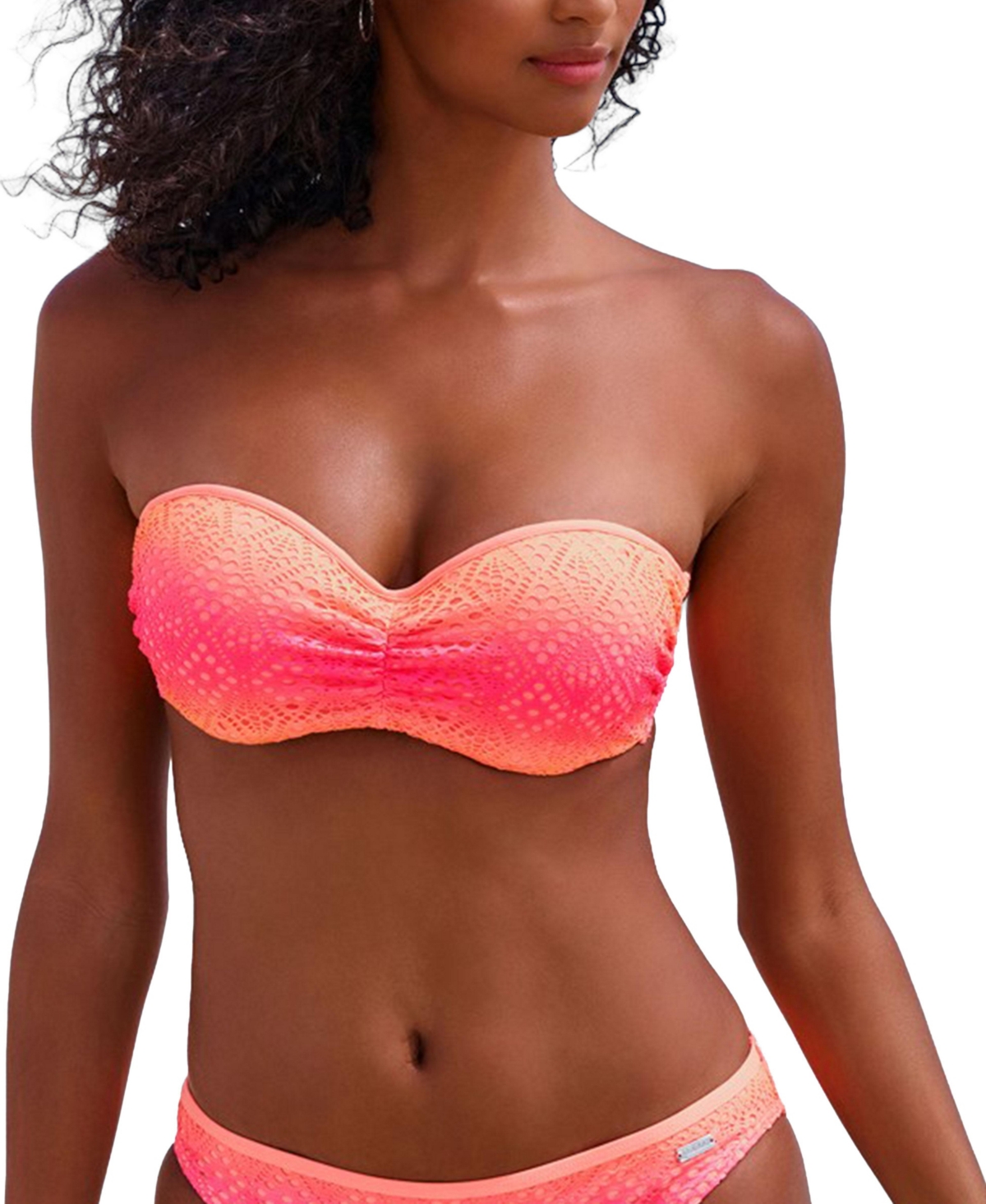 Click here for Lascana Womens Multiway Ombre Bikini Swimsuit Top... prices