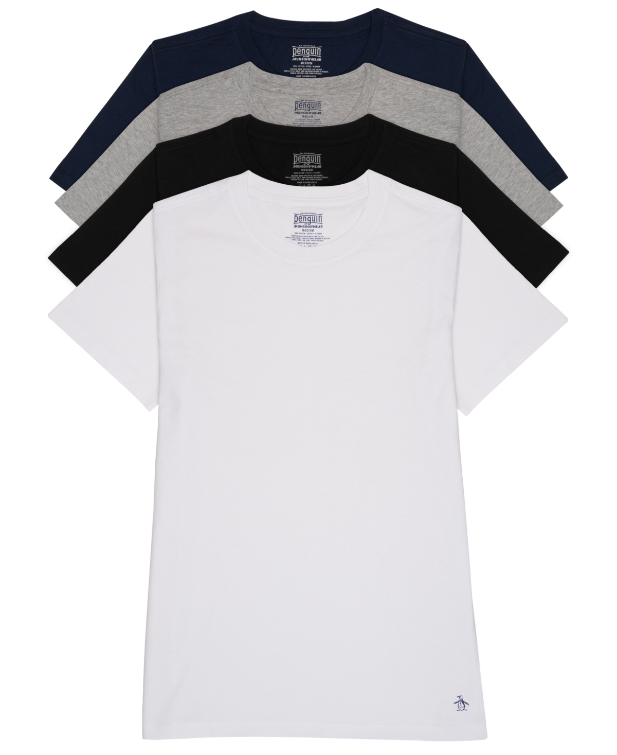 Click here for Original Penguin Mens Cotton Crewneck T-Shirt  4-P... prices