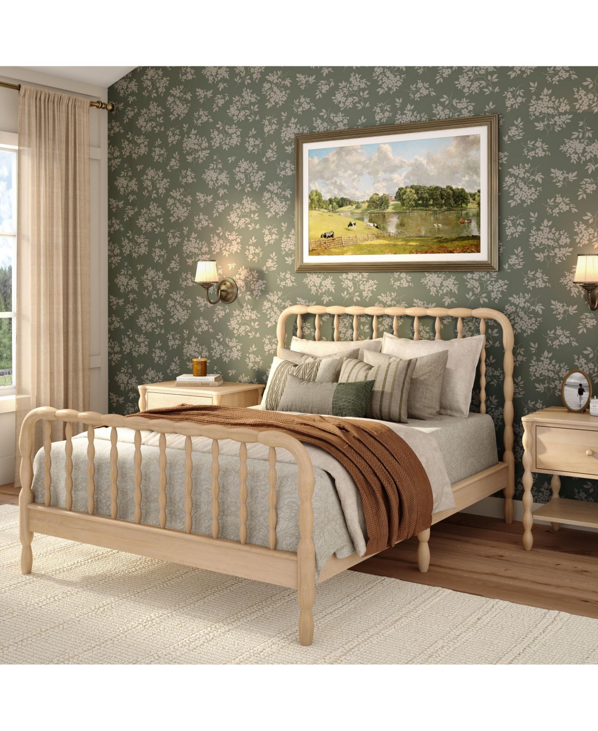 Click here for Plank+Beam Jenny Lind Full Bed - Blonde prices