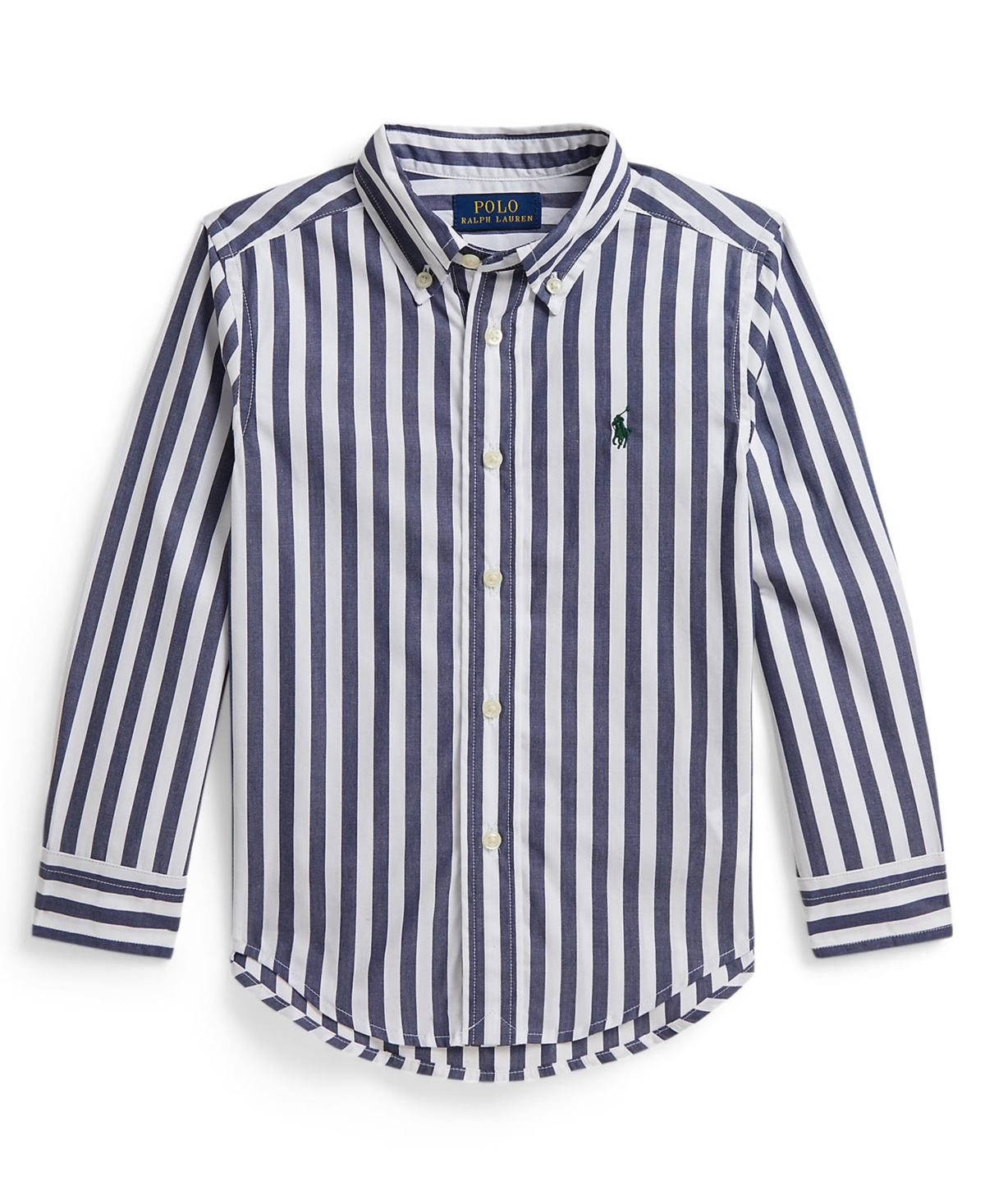 Click here for Polo Ralph Lauren Boys 2T-7 Striped Cotton Poplin... prices