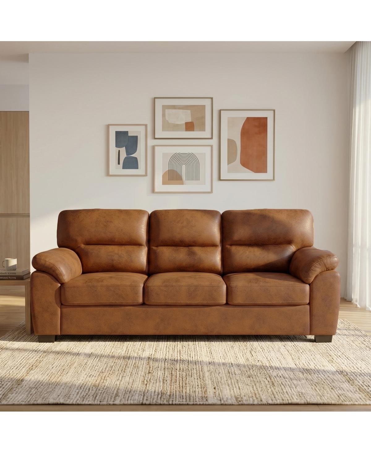 Click here for Streamdale Furniture 81 Modern Foil Fabric 3-Seate... prices