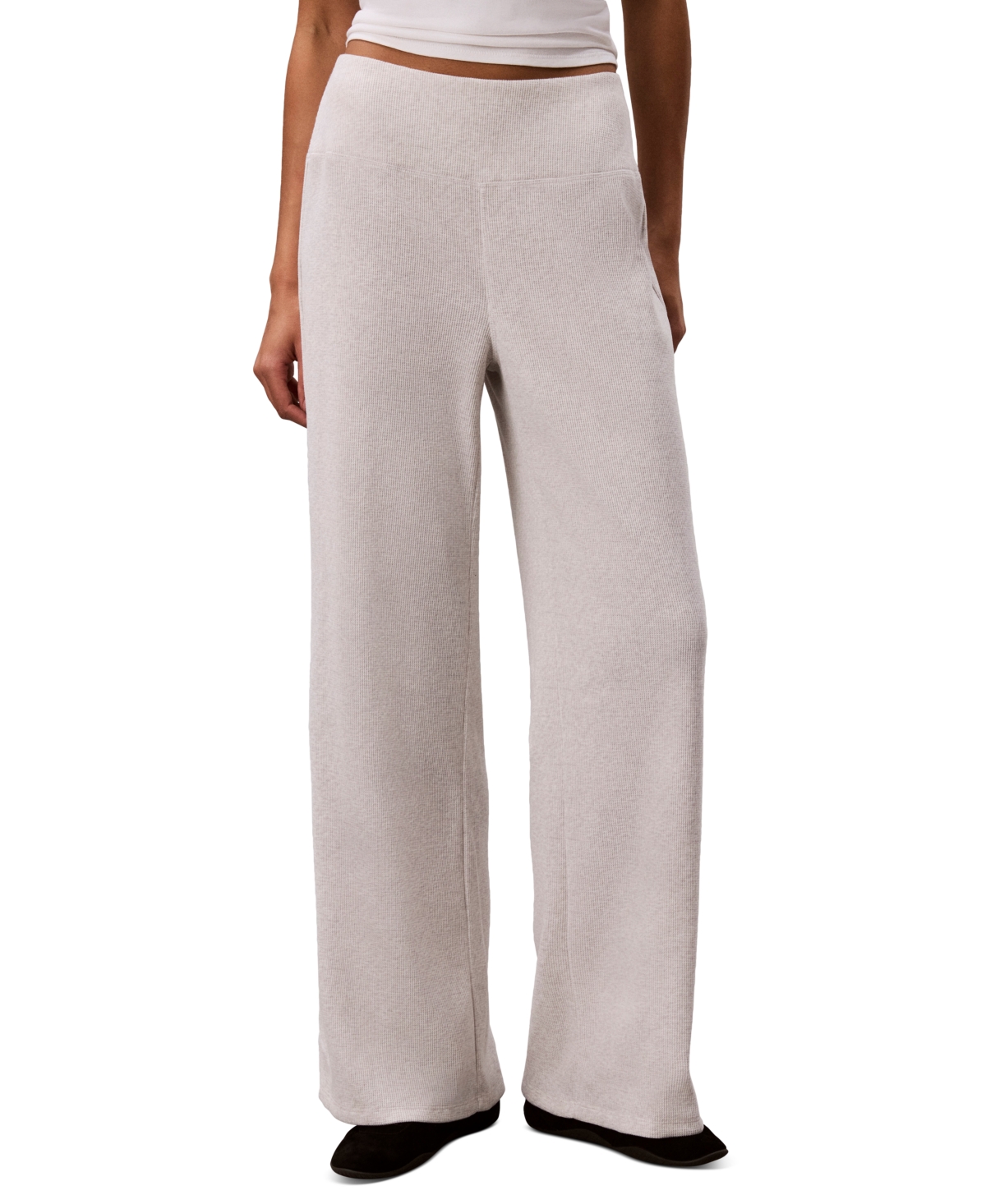 Click here for Calvin Klein Performance Womens Pull-On Waffle-Kni... prices