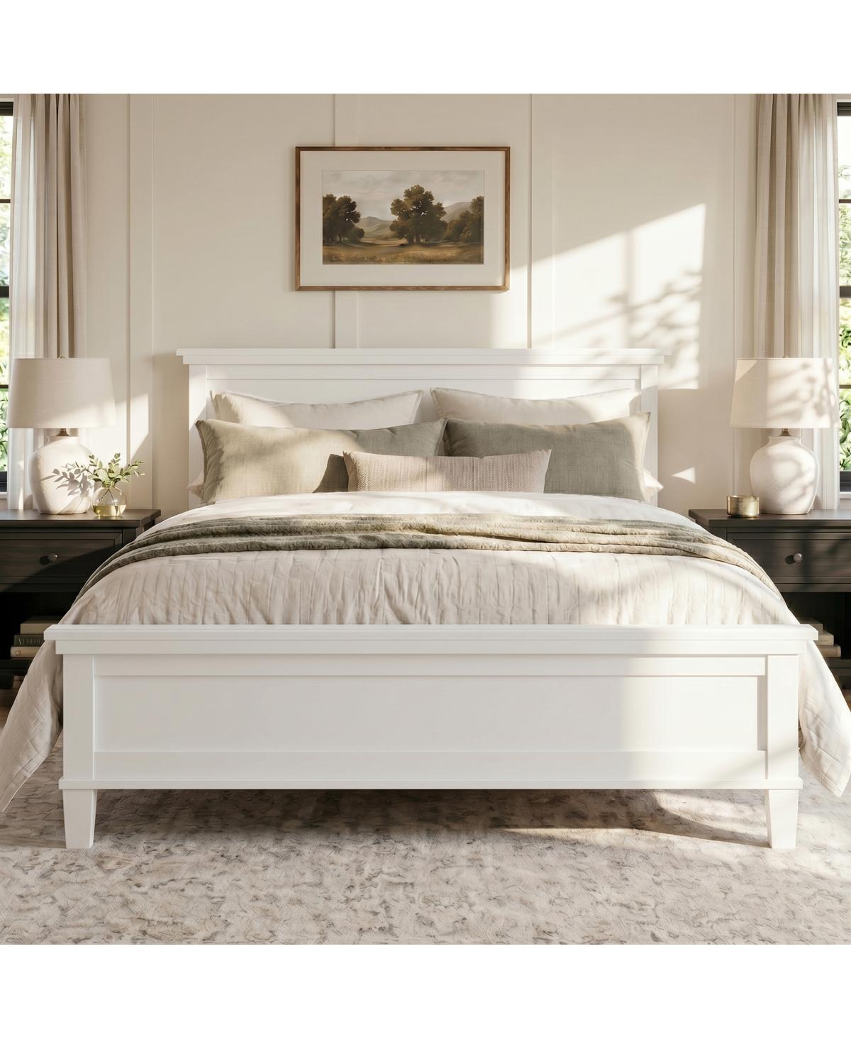 Click here for Streamdale Furniture Mid-Century Modern Wood Platf... prices