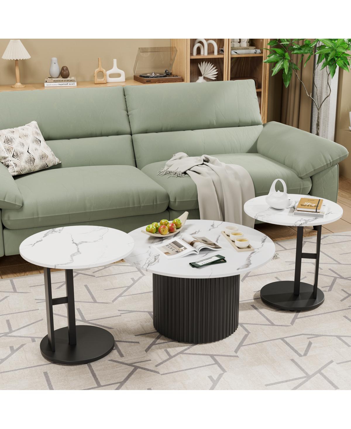 Click here for Streamdale Furniture 3-Piece Modern Nesting Coffee... prices