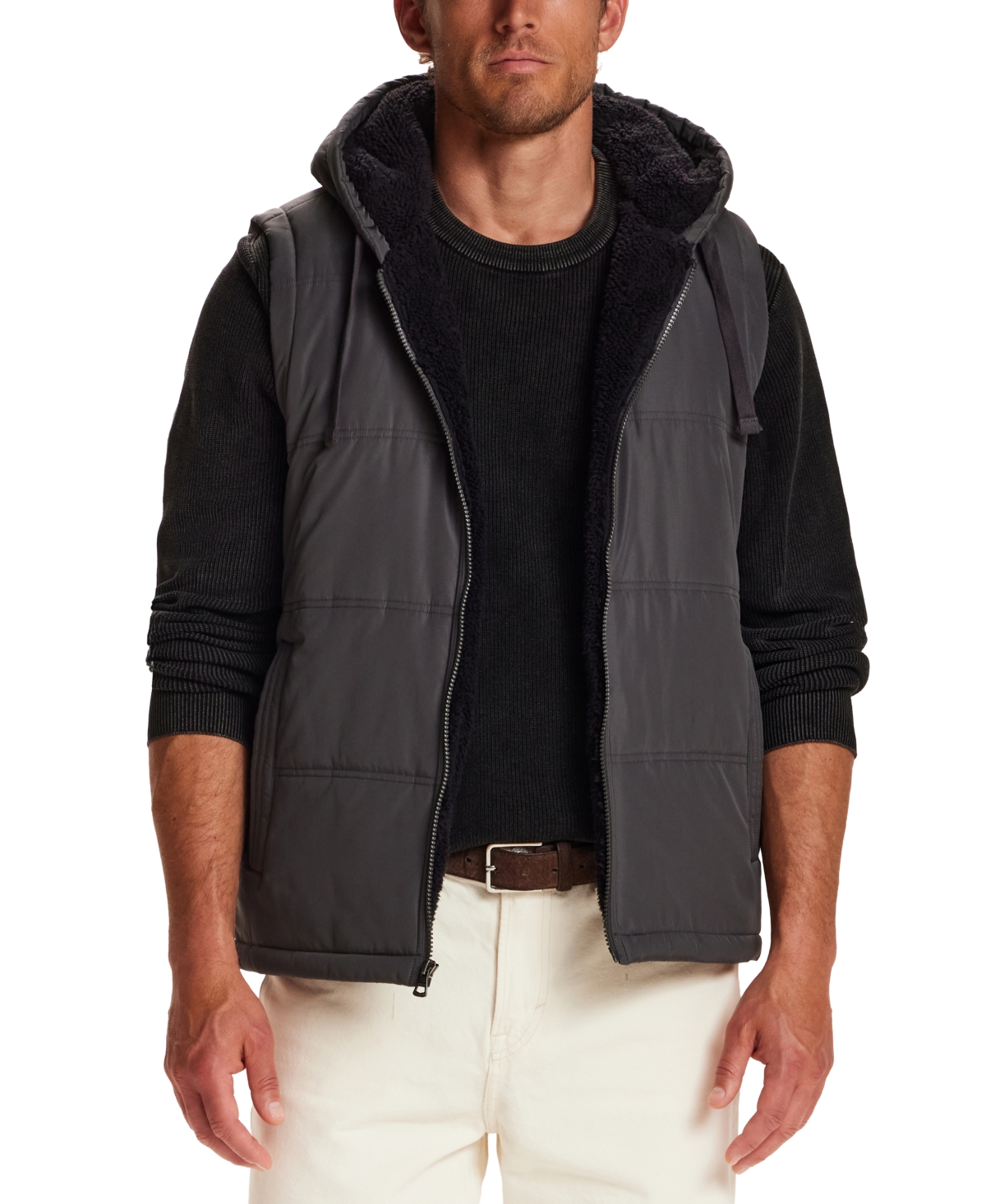 Click here for Weatherproof Vintage Mens Hooded Puffer Jacket - F... prices