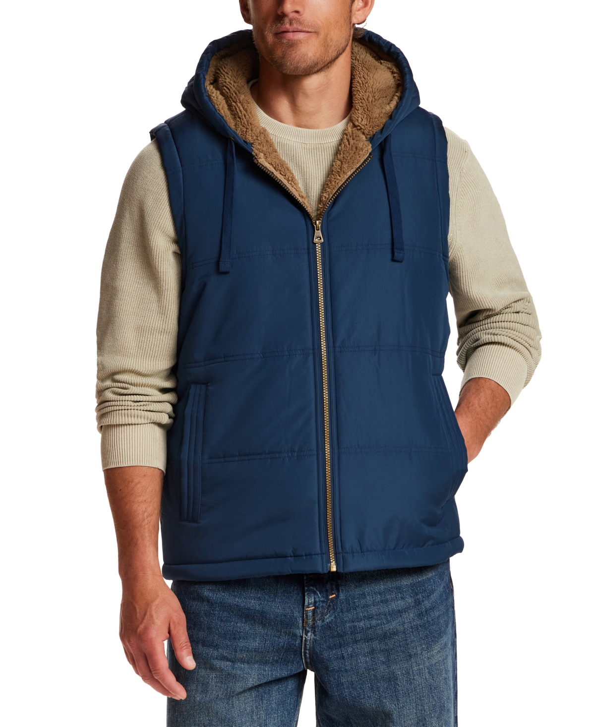 Click here for Weatherproof Vintage Mens Hooded Puffer Jacket - I... prices