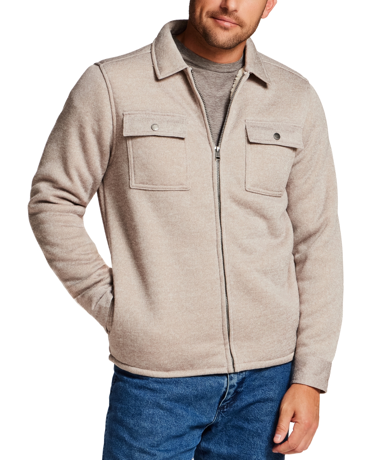 Click here for Weatherproof Vintage Mens Sherpa Lined Fleece Shir... prices