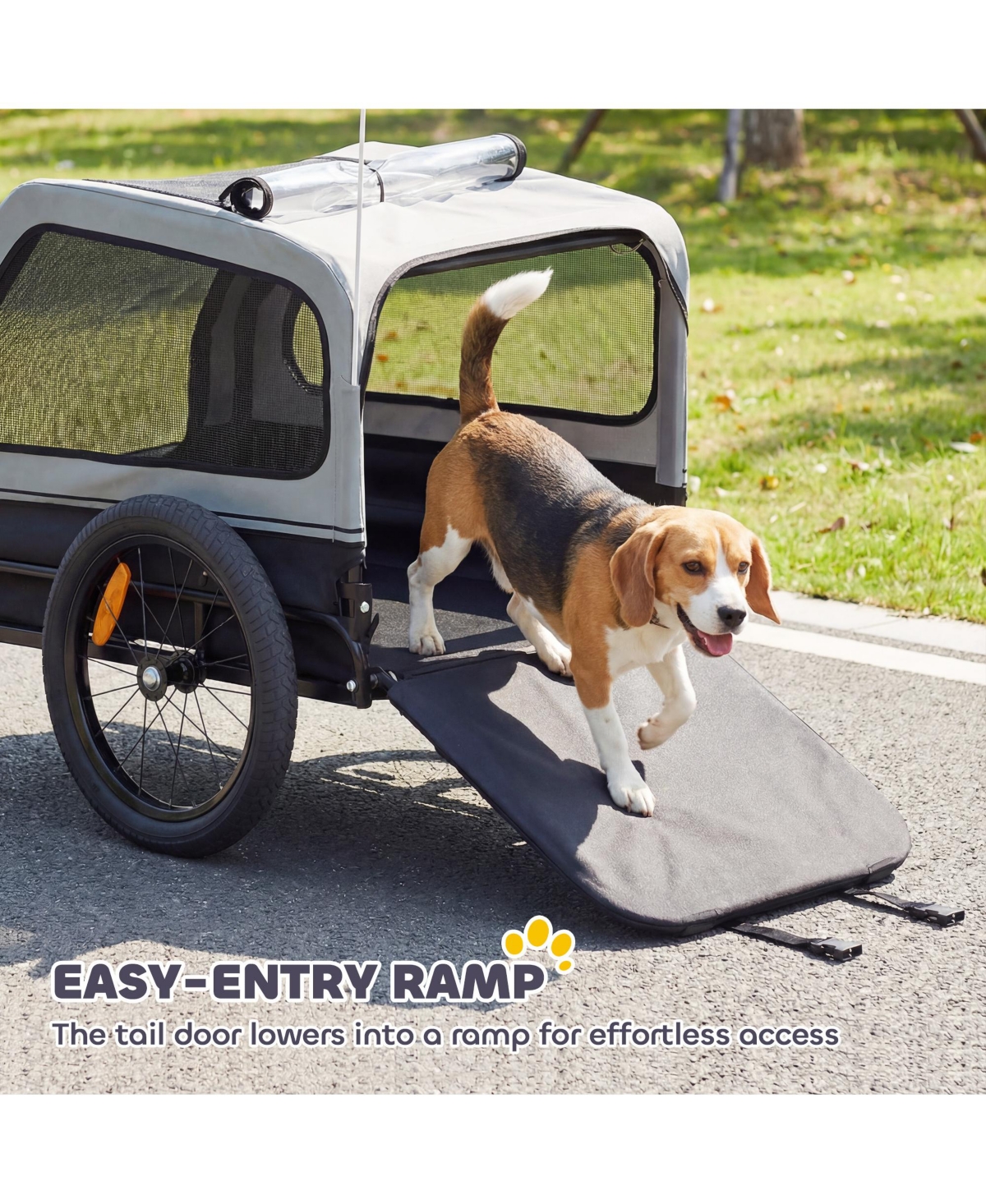 Click here for Ruie Dog Bike Trailer for Small and Medium Dogs wi... prices