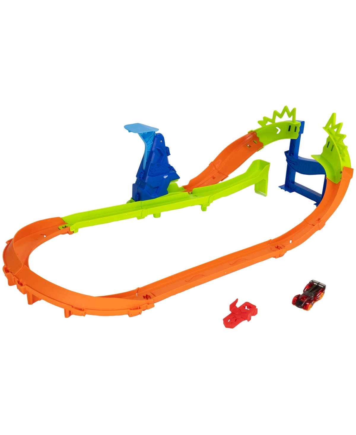 Click here for Hot Wheels 1:64 Scale Stunt Tracks Jump Circuit Sp... prices