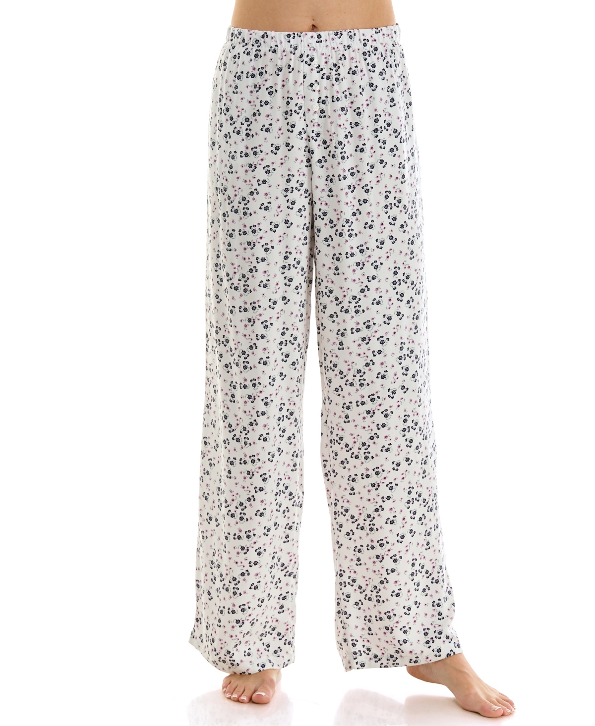 Click here for Roudelain Womens Yarn-Dyed Flannel Open-Leg Sleep... prices