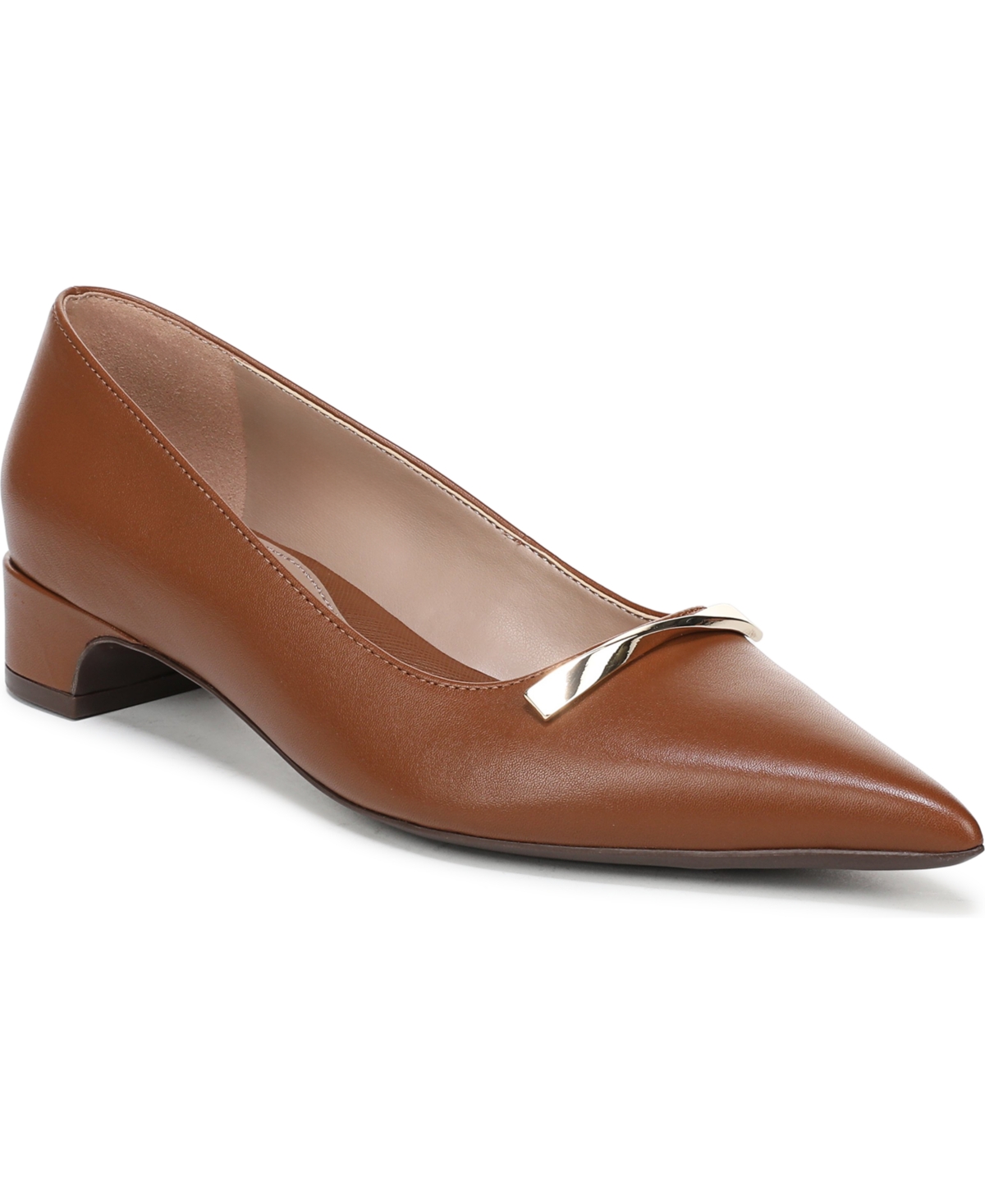 Click here for Naturalizer Womens Rumi Slip-On Pumps - Walnut Bro... prices
