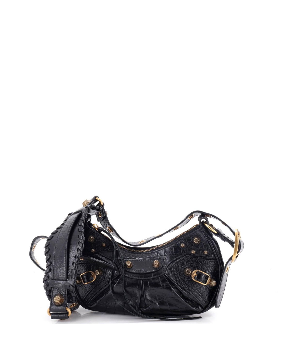Click here for Pre-Owned Balenciaga Xs Le Cagole Giant Studs Shou... prices
